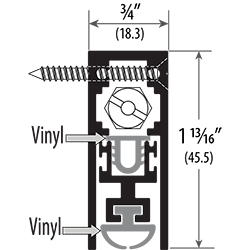 ADB-702 Automatic Door Bottom – Doors and Specialties Co.