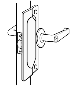 Don Jo Lock Guard Plates: LP107 – Doors and Specialties Co.